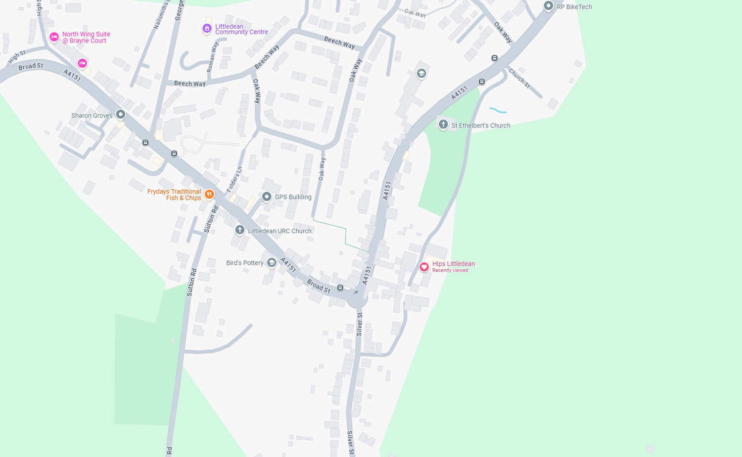 Locations - Hips Littledean – Hips Social Lydney